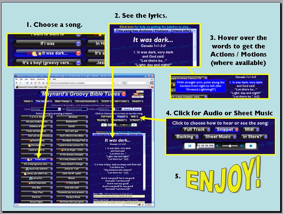 Maynard's Groovy Bible Tunes: Children's Bible Songs for Christian Kids ...